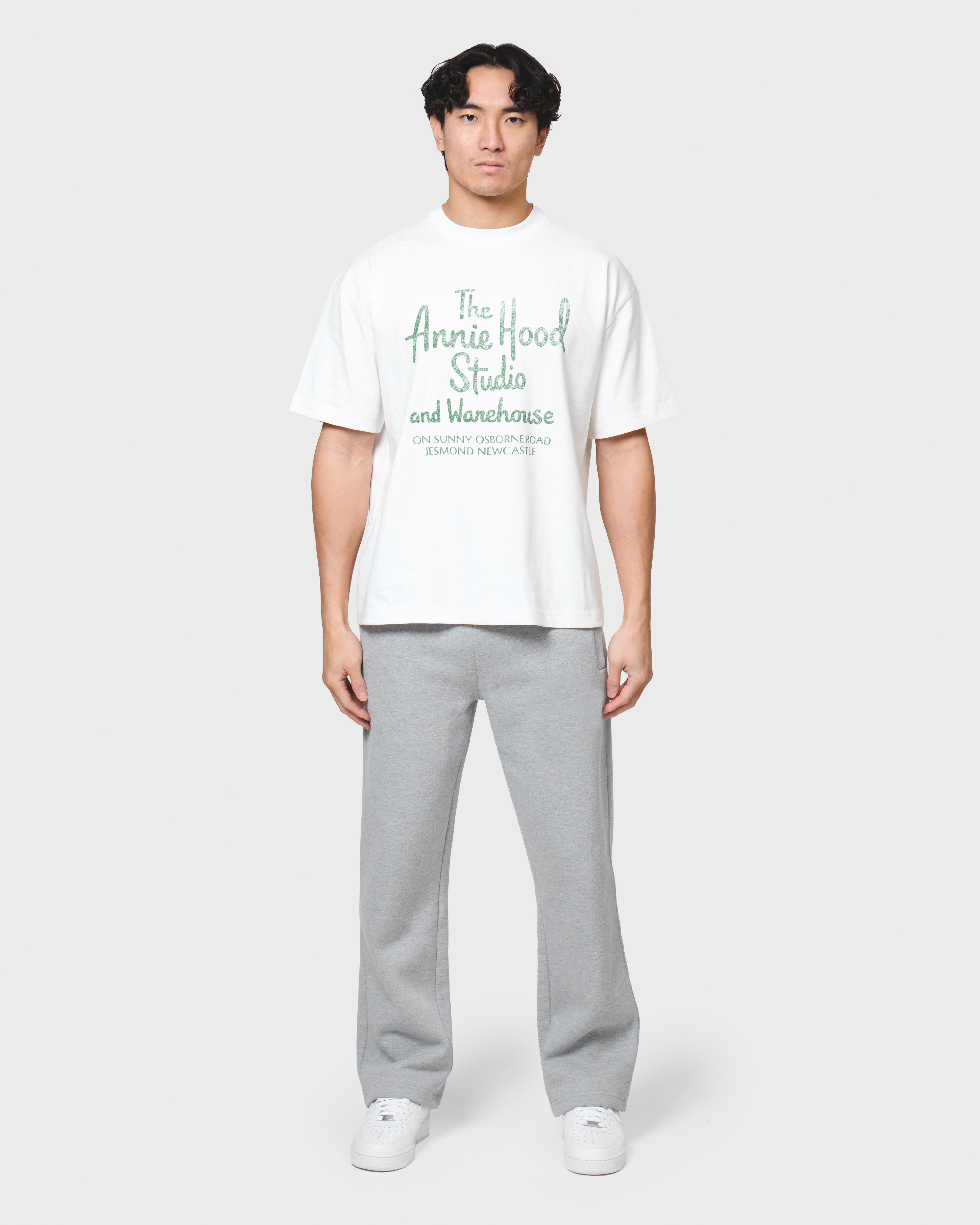 FACTORY TSHIRT - WHITE – ANNIE HOOD
